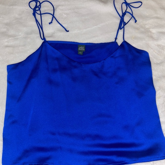 Tops | Bright Blue Tank Top | Poshmark